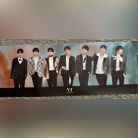 BTS | Art | Official Bts X Vt Cosmetics Rolled Mini Poster | Poshmark
